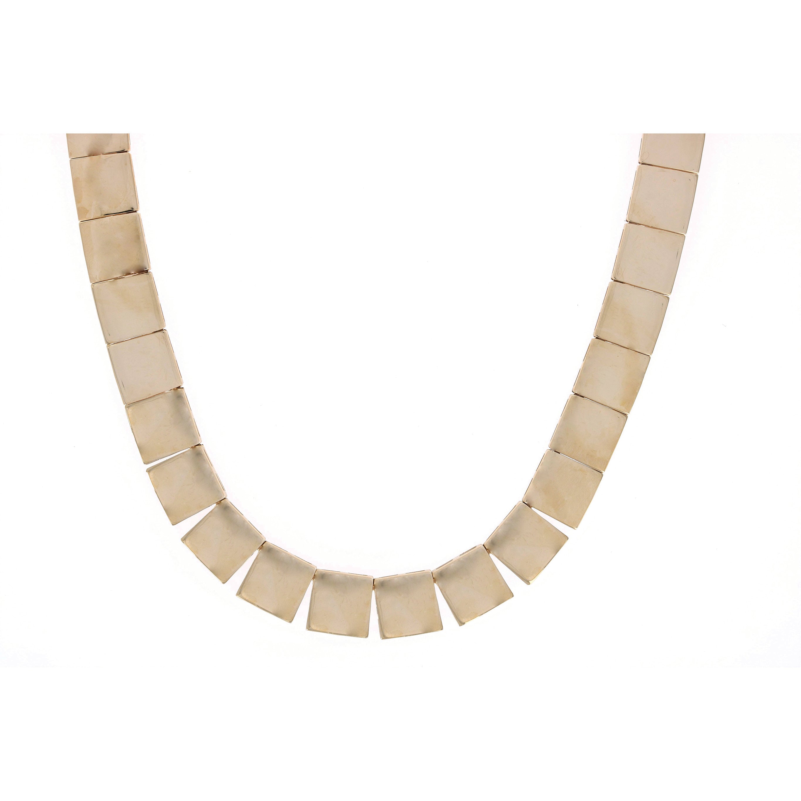 Large Gold Square Collar – Bella Madre Jewelry