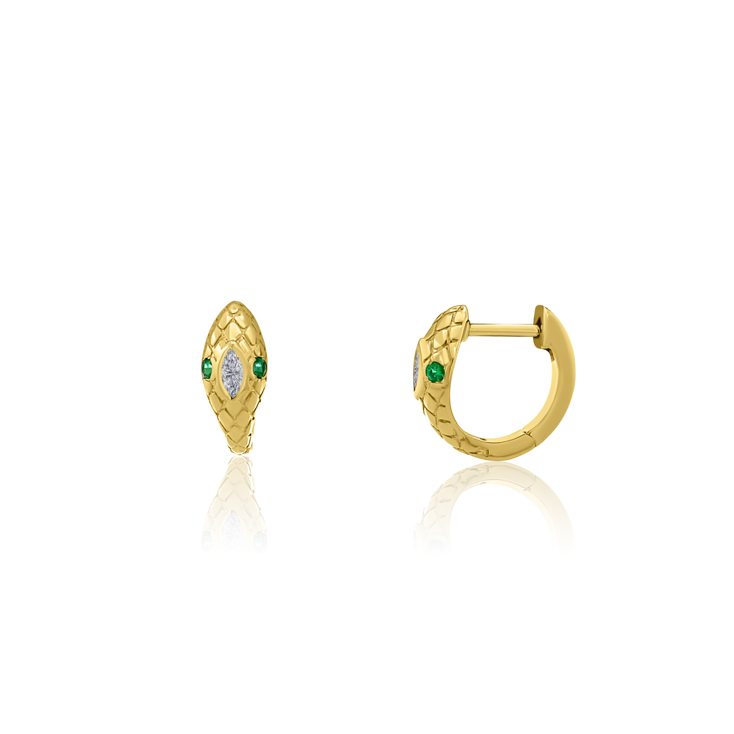 Mini Snake Huggies – Bella Madre Jewelry